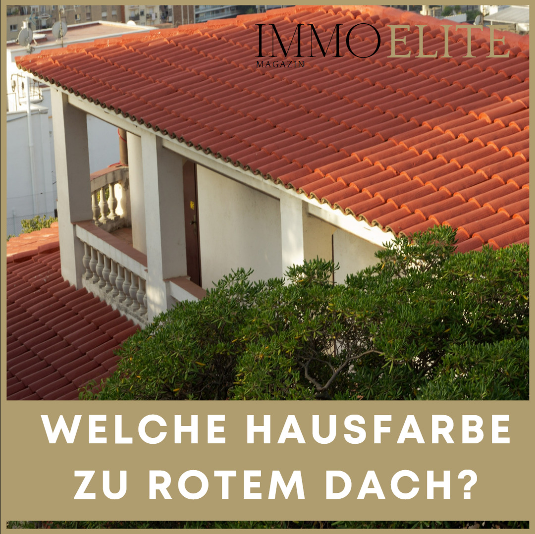 Fassadenfarbe Rotes Dach