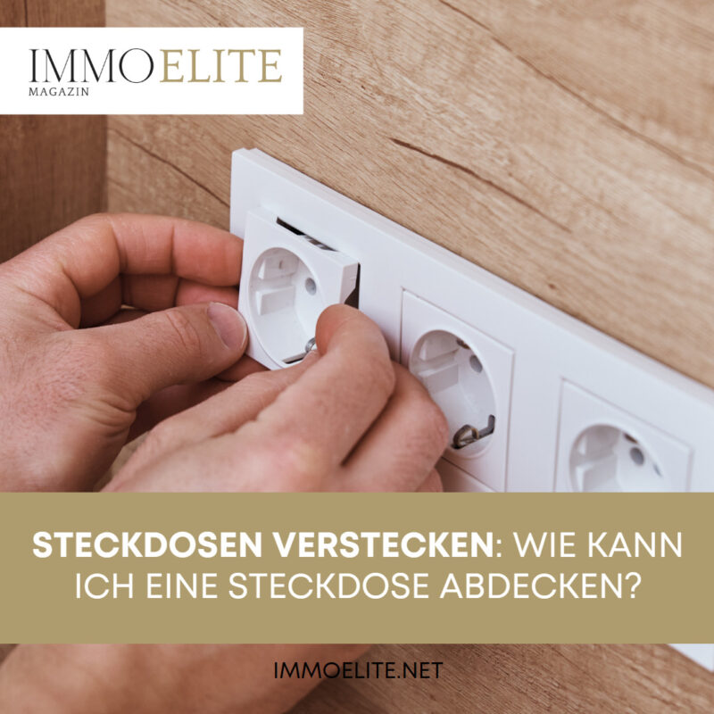 Steckdosen verstecken: Kreative Ideen | Gestaltung