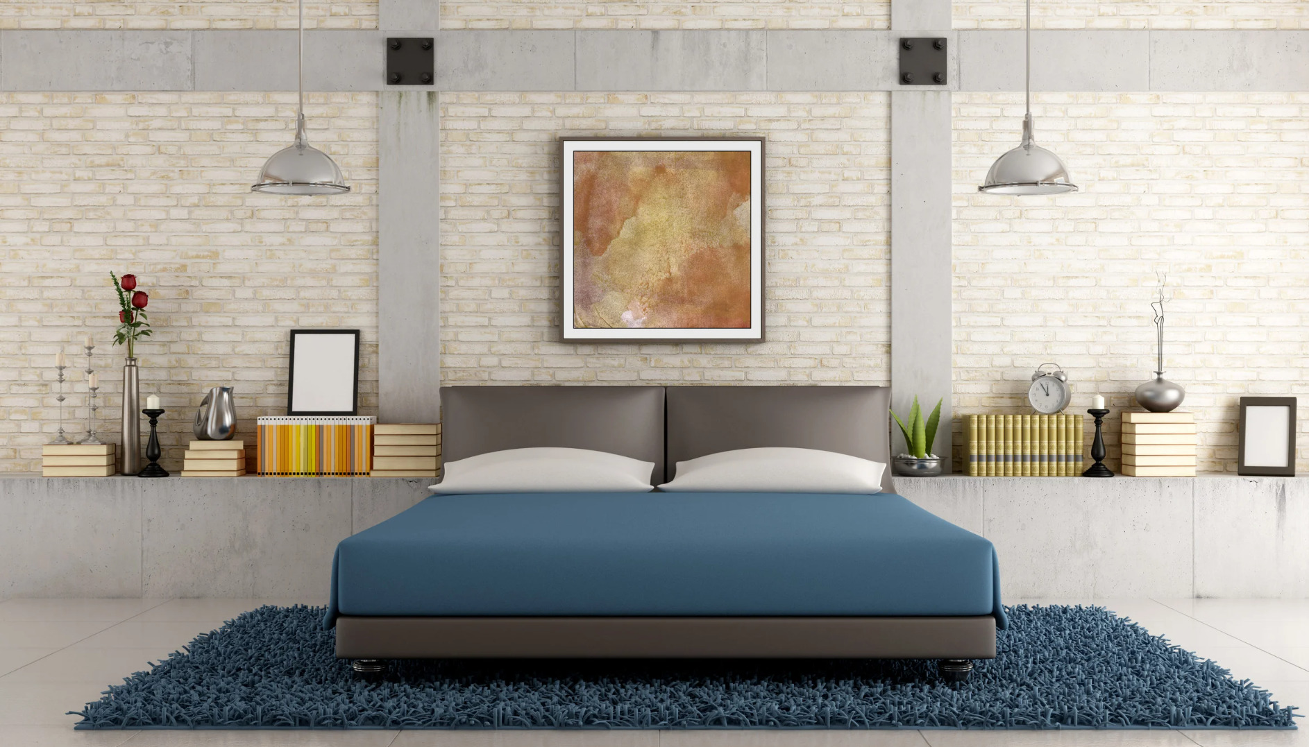 Wand hinter Bett gestalten: Kreative Ideen | Schlafzimmer