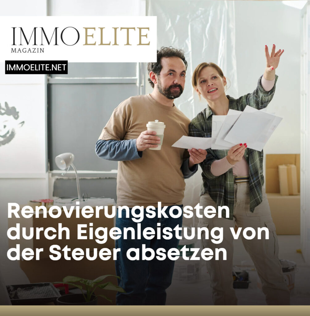 Stilvolle Eigenleistung Steuerlich Absetzen Ebenbild